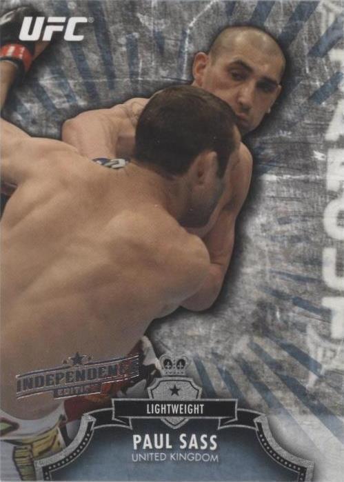 2012 Topps UFC Bloodlines - Paul Sass #141 Independence Edition for ...