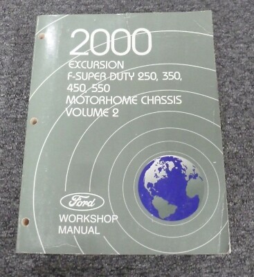 2000 Ford Excursion Engine & Transmission Shop Service Repair Manual ...