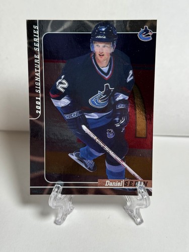 2000-01 BAP SIGNATURE SERIES DANIEL SEDIN #280 ROOKIE #'d /500 ...