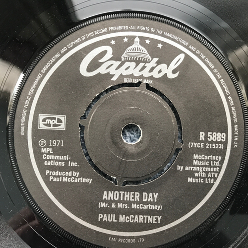 Paul McCartney ANOTHER DAY / OH WOMAN OH WHY UK 45 VG+ MPL R5889 | eBay