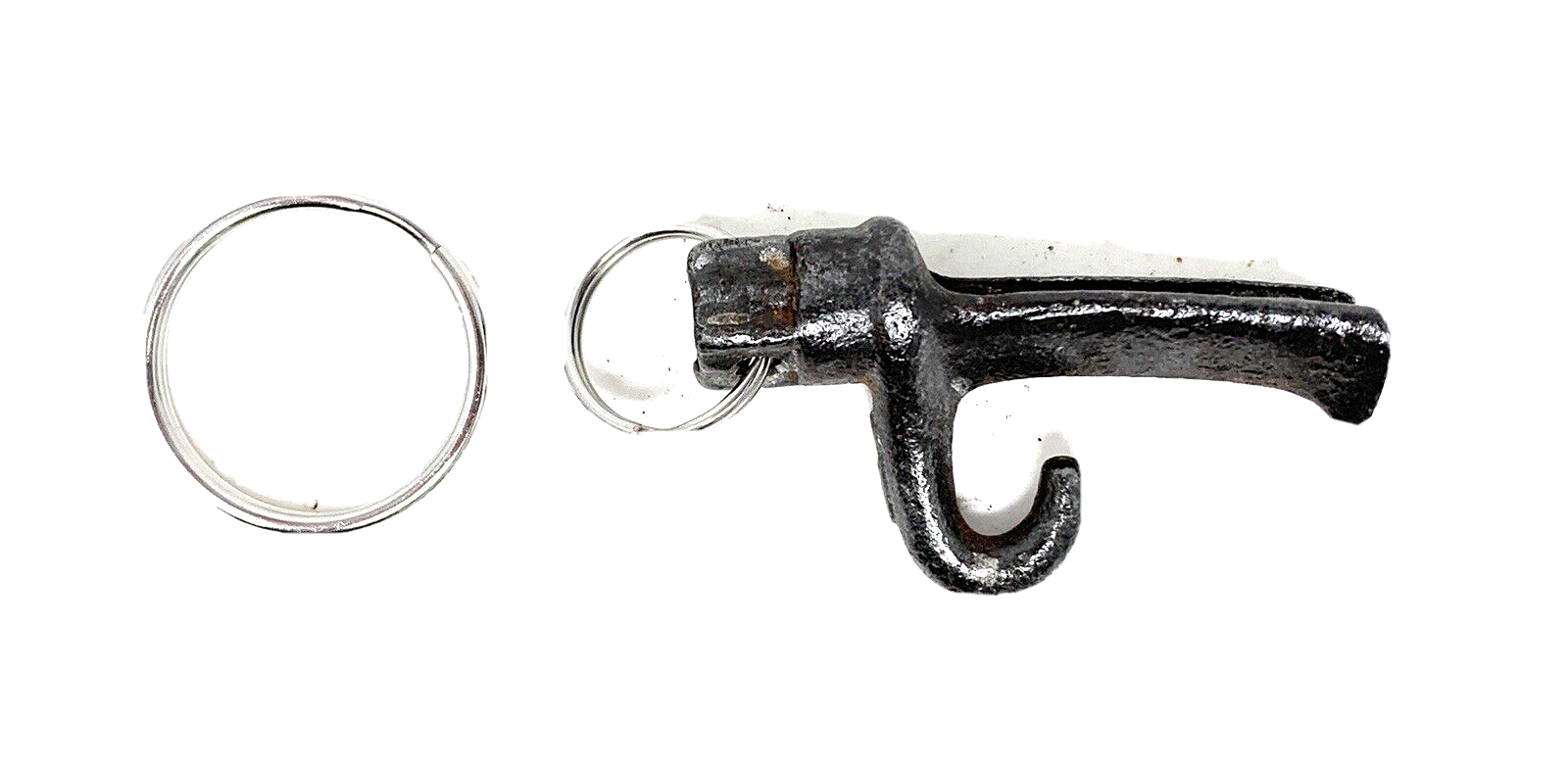 Antique Cast Iron Maple Syrup Tap Key Ring 2-3/8" long w/ 0.75" & 1.25 ...