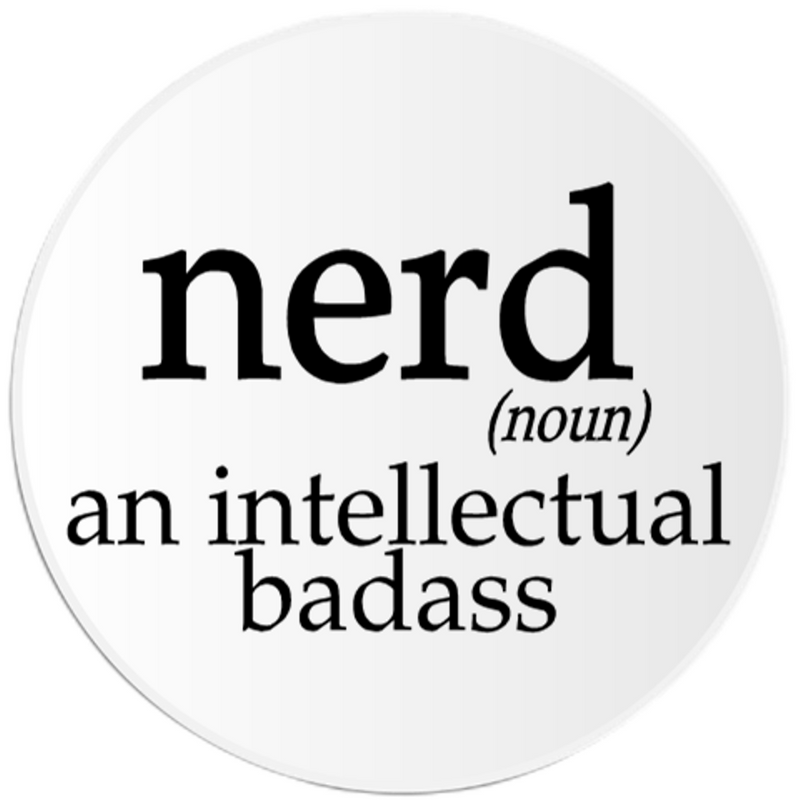 Nerd Definition - 100 Pack Circle Stickers 3 Inch | eBay