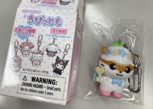 SANRIO CHARACTERS SECRET KEYCHAIN ANGEL AND LITTLE DEVIL KOROKOROKRIRIN ...