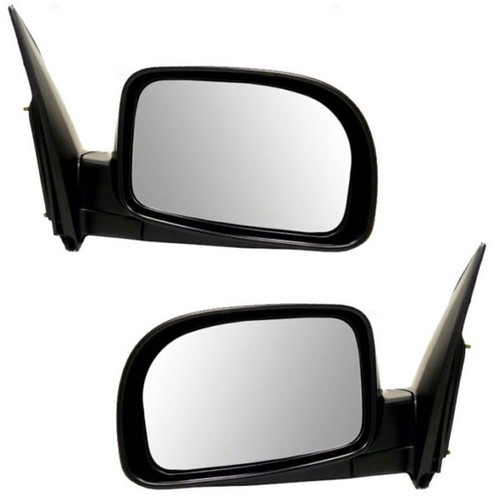 For 07 08 09 Santa Fe Rear View Mirror Power Non-Heated Manual Folding ...