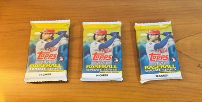 3x 2020 Topps Baseball Packs MLB Update lot | eBay