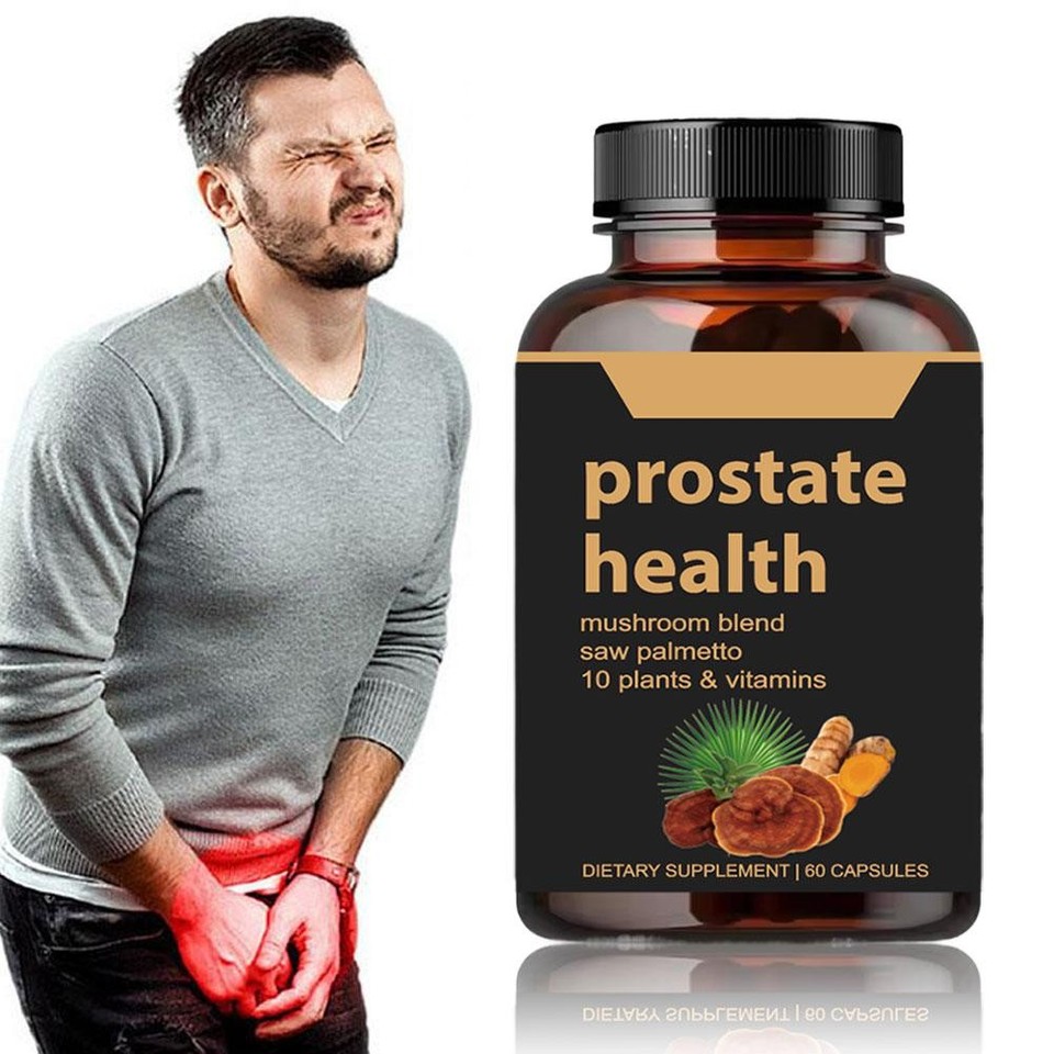 Prostate Health Capsules Natural Support for Men’s Wellness 60 Capsules ...