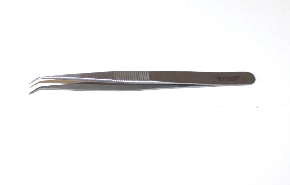 Pinzette Wimpern Greifpinzette gebogen Spitze innen glatt ...