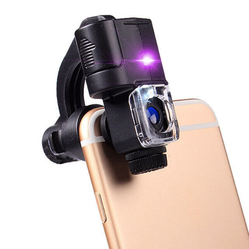 90X Magnifying Glass Magnifier Microscope Loupe Jeweler Jewelry Coins ...