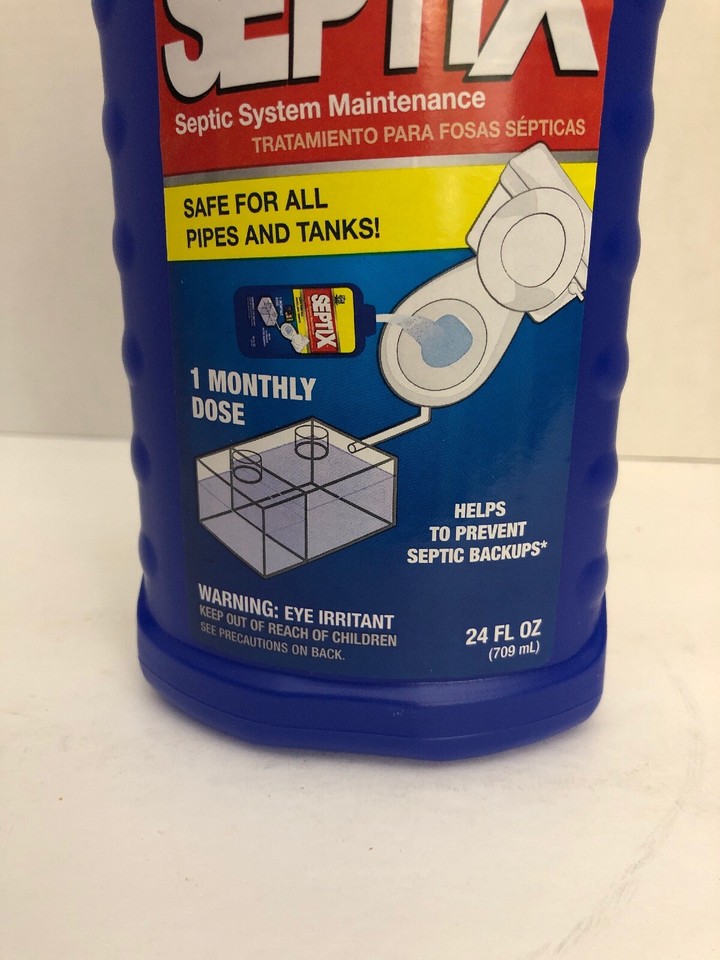 1-Septix,Treatment For Septic Tanks & Systems,Highly Concentrated 24 Oz ...