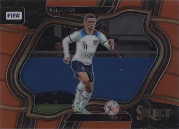 2022-23 Panini Select FIFA - Field Level Phil Foden #214 Orange Prizm ...
