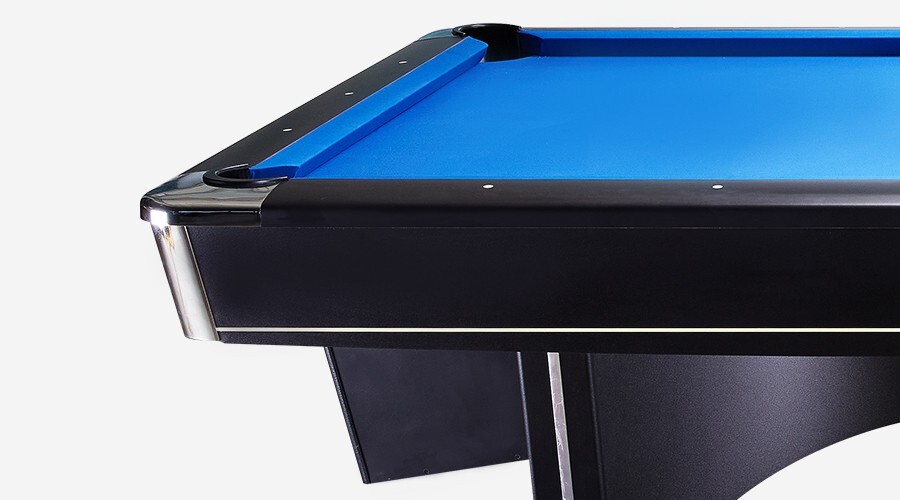 9' Hollywood pool table GPH 6001 B commercial with ball return barely ...