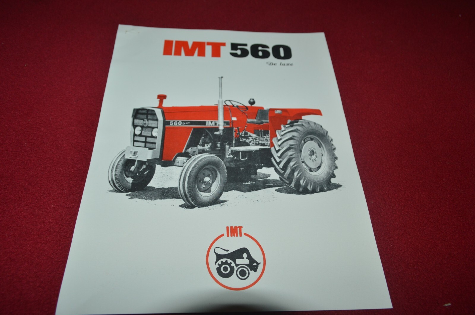 IMT 560 Tractor Dealers Brochure CDIL | eBay