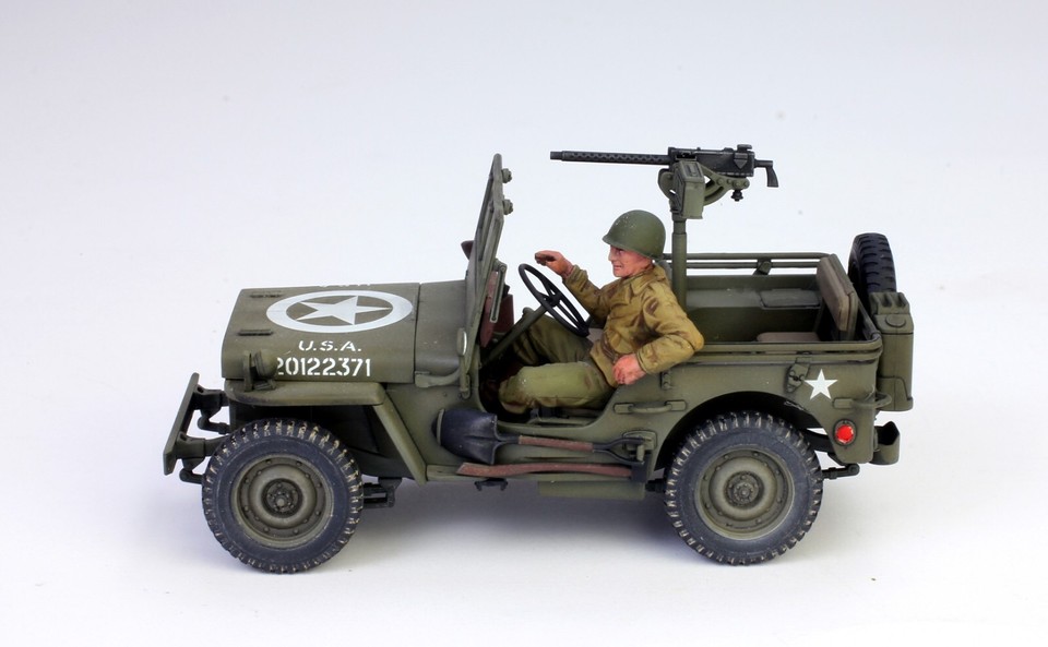 PreSale 1:35 ProBuilt Model US Army Car 1/4-Ton 4x4, WW2 | eBay