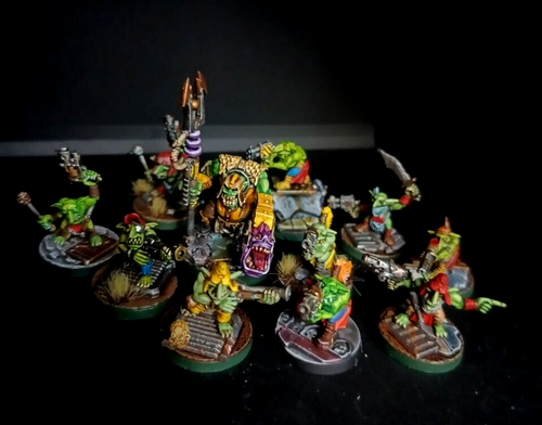 Ork Gretchin Warhammer 40k 11 painted miniatures | eBay
