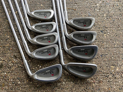 Right Handed Master Grip 3-SW Iron Set w/ Steel R Flex Shafts | eBay
