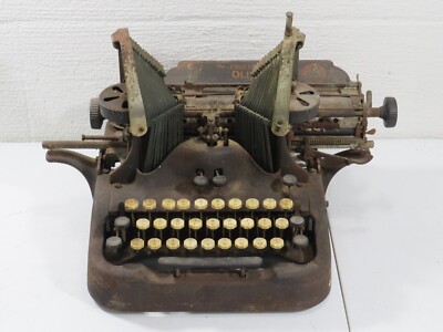 Antique 1900's Oliver No 9 Batwing The Printype Typewriter | eBay