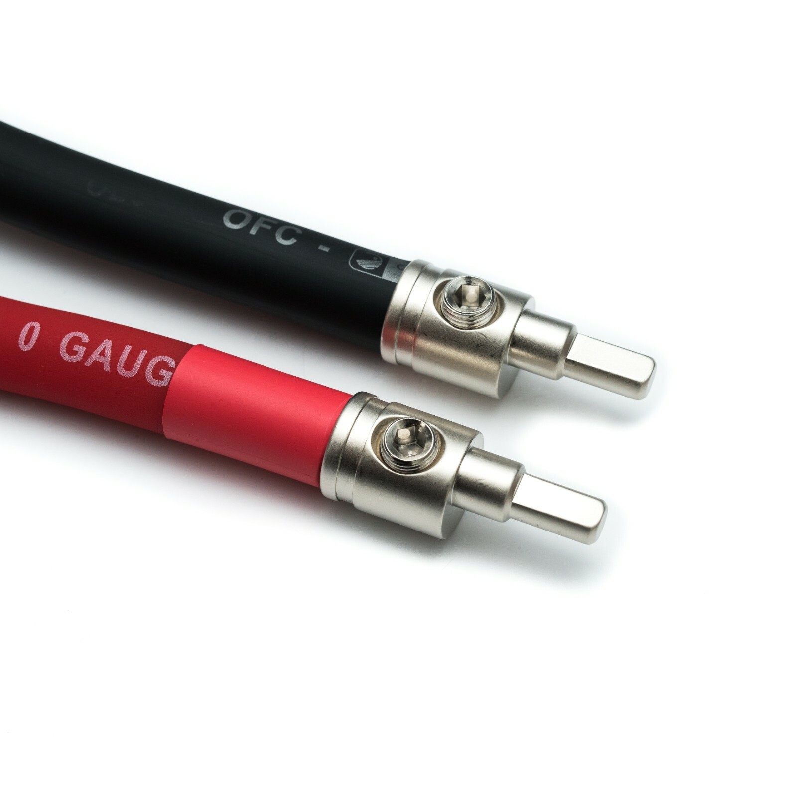 2 AMPLIFIER POWER WIRE REDUCERS 2/0 - 4 GAUGE INCLUDING HEAT SHRINK 0-4 ...