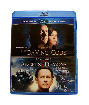 "THE DA VINCI CODE / ANGELS & DEMONS" 2-Disc BLU-RAY Double Feature ...