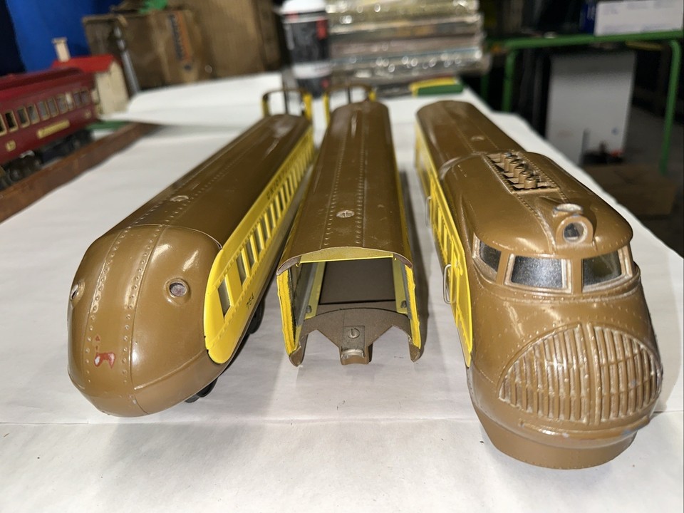 Lionel Prewar 752E UP M-1000 Streamliner Set Restored Tested Runs | eBay