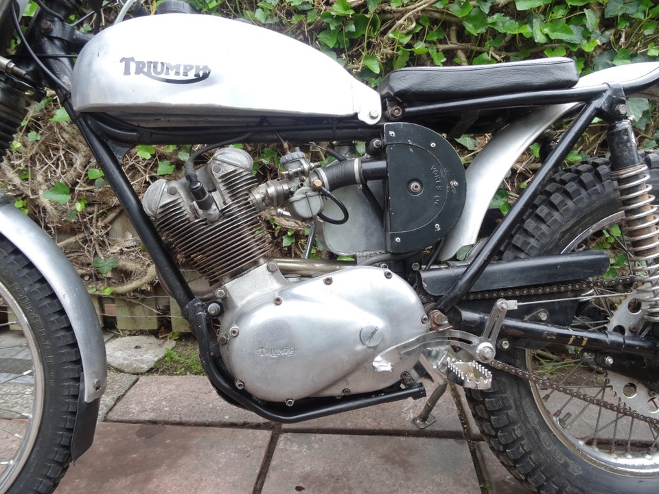 Beautiful! 1961 Triumph T20SL Tiger Cub Pre 65 Trials Motorcycle ...