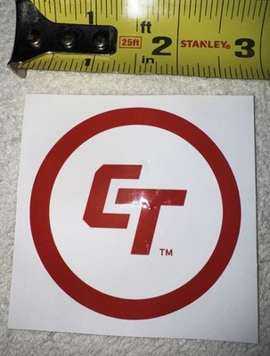Genuine Crimson Trace Laser Logo Sticker Decal Red & White | eBay
