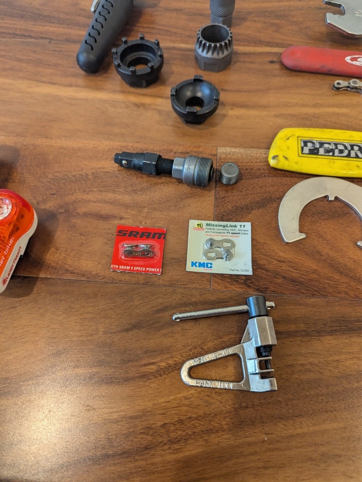 Bicycle Tools - Lot - Park Tool, Pedros, Phil Wood, Planet Bike, Cassette Cable | eBay