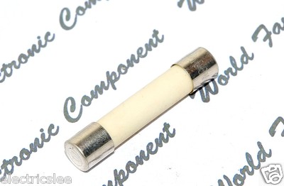 1pcs - PUDENZ (F) 5A 500V 6.3x32mm Fast Ceramic Fuse - For Audio | eBay