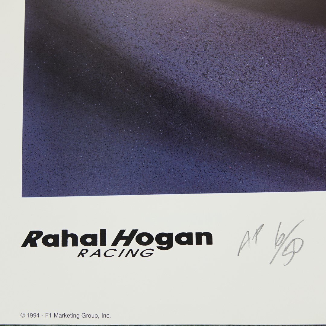 Indy 500 signed litho signed by Bobby Rahal Groff, Keith Murray, 1994 s ...