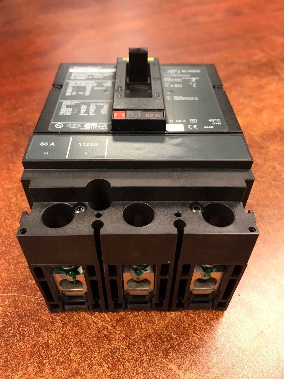 HLP36060 Square D 60 AMP 600V 100KA@480V Bolt on Circuit Breaker ...
