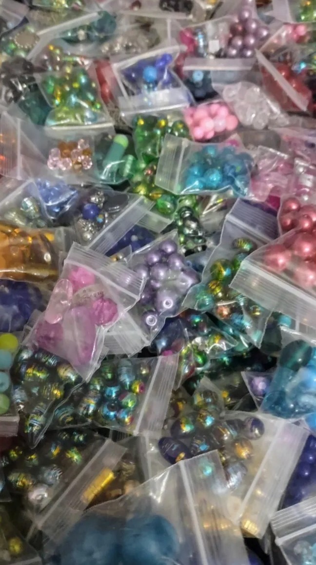 bead lots jewelry making lot of (20x) packages-loose beads | eBay
