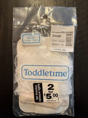 VTG JC Penny Toddletime White Ruffled Rhumba Tights Infant Small 14.5 ...