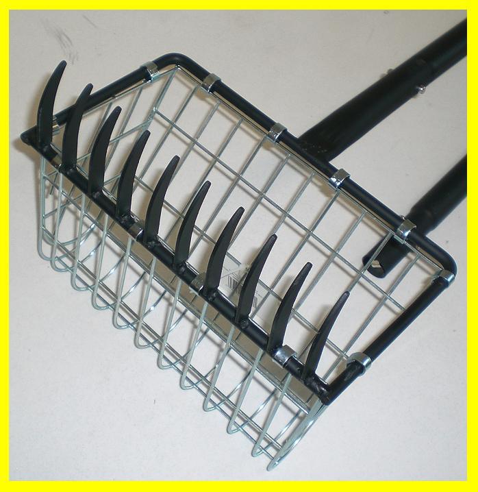 CLAM RAKE BASKET NEW! Two Piece Long Handle #04220-002 EAGLE CLAW NEW ...