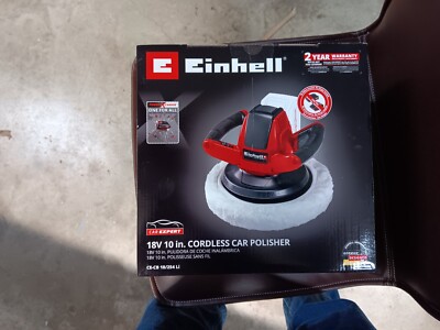 Einhell 18-Volt Cordless 10 Inch Large Random Orbit Car Rotary Buffer ...