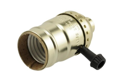 Servalite -Turn Knob Sockets 3-Way 1" Extension Metal Shell L162U -H ...