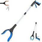 Grabber Reacher Tool - 32” Extra Long Foldable Gripper and Reaching ...