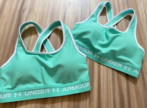 Pair Under armour Summer Cross back Mud Bra Exercise Small | eBay