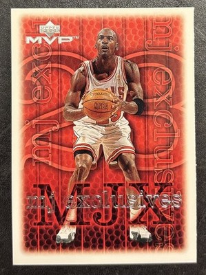 1999-00 Upper Deck MVP MJ Exclusives MICHAEL JORDAN #205 Chicago Bulls ...