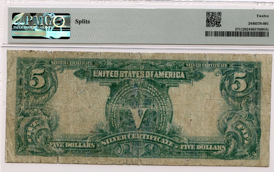 1899 Silver Certificate $5 dollars Fr# 271 PMG 12 | eBay