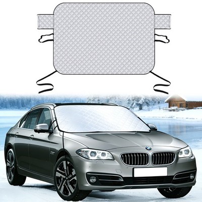 Windshield Cover Protector Winter Snow Rain Dust Frost Ice Guard Sun ...