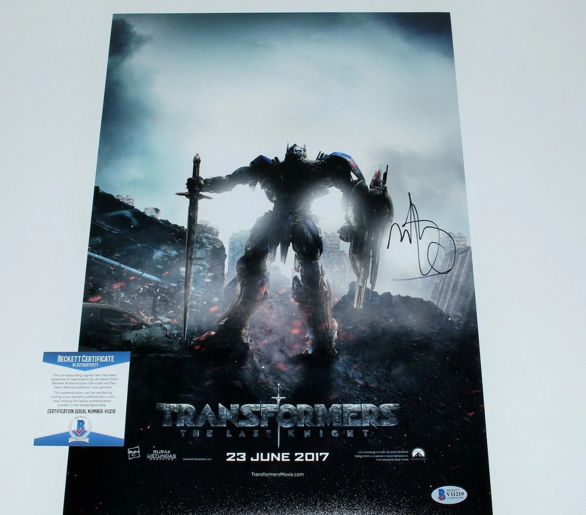 Mark Wahlberg Transformers Poster