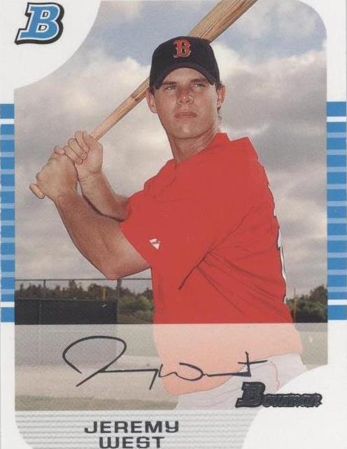 2005 Bowman - First Year Jeremy West #173 White /240 (RC) for sale ...