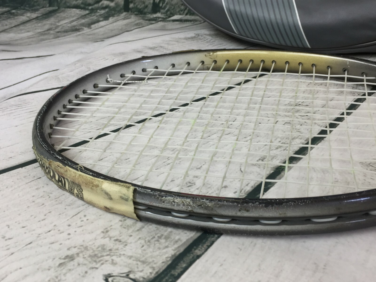 Prince Graphtech DB (Double Bridge) 90 4 7/8" Tennis Racket with ...