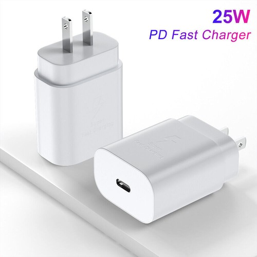 Fast Quick Charge PD 25W USB Hub Wall Charger For iPhone 12 11/ iPad ...