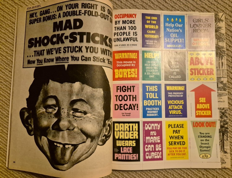 MAD MAGAZINE - LOT FROM 1970'S - USA - #170, #187, #18, #27 - VINTAGE ...