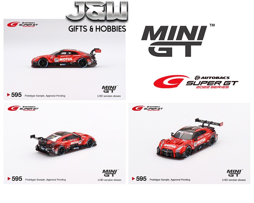 Mini GT Nissan GT-R Nismo GT500 #23 MOTUL AUTECH GT-R Super GT MGT00595 ...