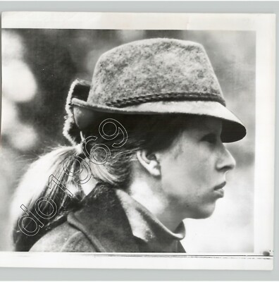 Artistic PORTRAIT of Young PRINCESS ANNE, UK 1969 ORIGINAL Royal Press ...