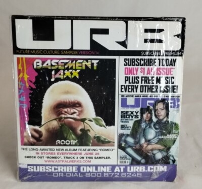 URB - Future : Music:Culture : Sampler Version 14 (CD Promo Card Sleeve ...