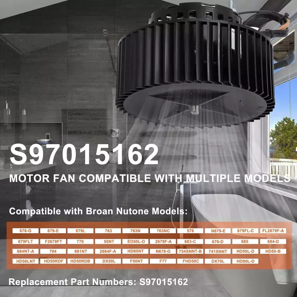 S97015162 Bathroom Exhaust Fan Motor For Broan NuTone 683-C 676-D 685 ...