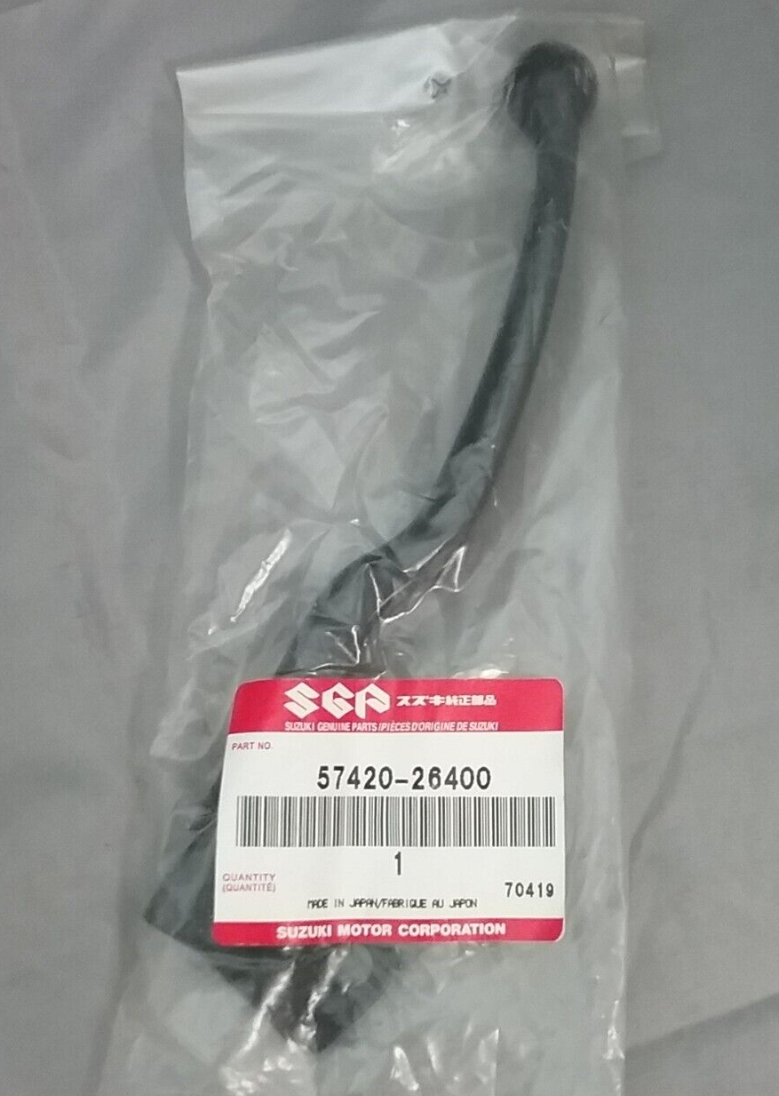 NEW GENUINE SUZUKI 57420-26400 RH LEVER, BRAKE BLACK DR500 | eBay