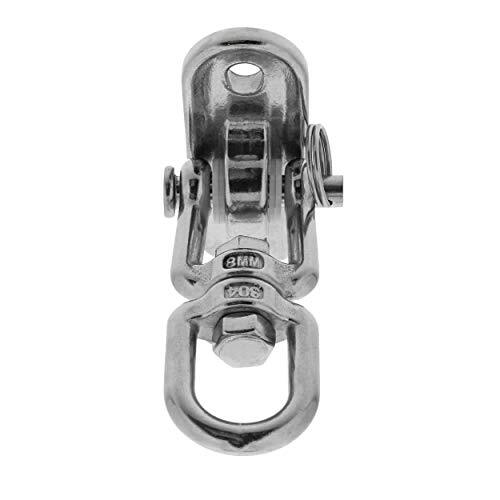 Heavy Duty 2000lb Tire Swing Swivel Hanger Kit 2pk 360 Degree Spinner ...